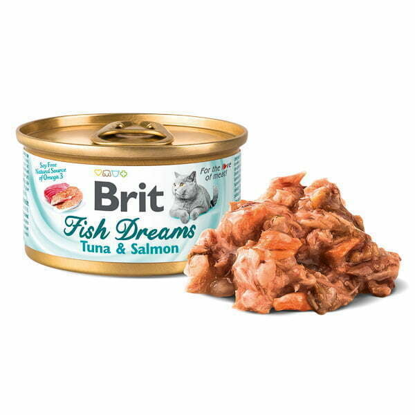 Brit Fish Dreams Tuna and Salmon 80 g - Jesy Pet